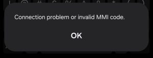 How to Fix Connection Problem or Invalid mmi Code | Full Guide ...